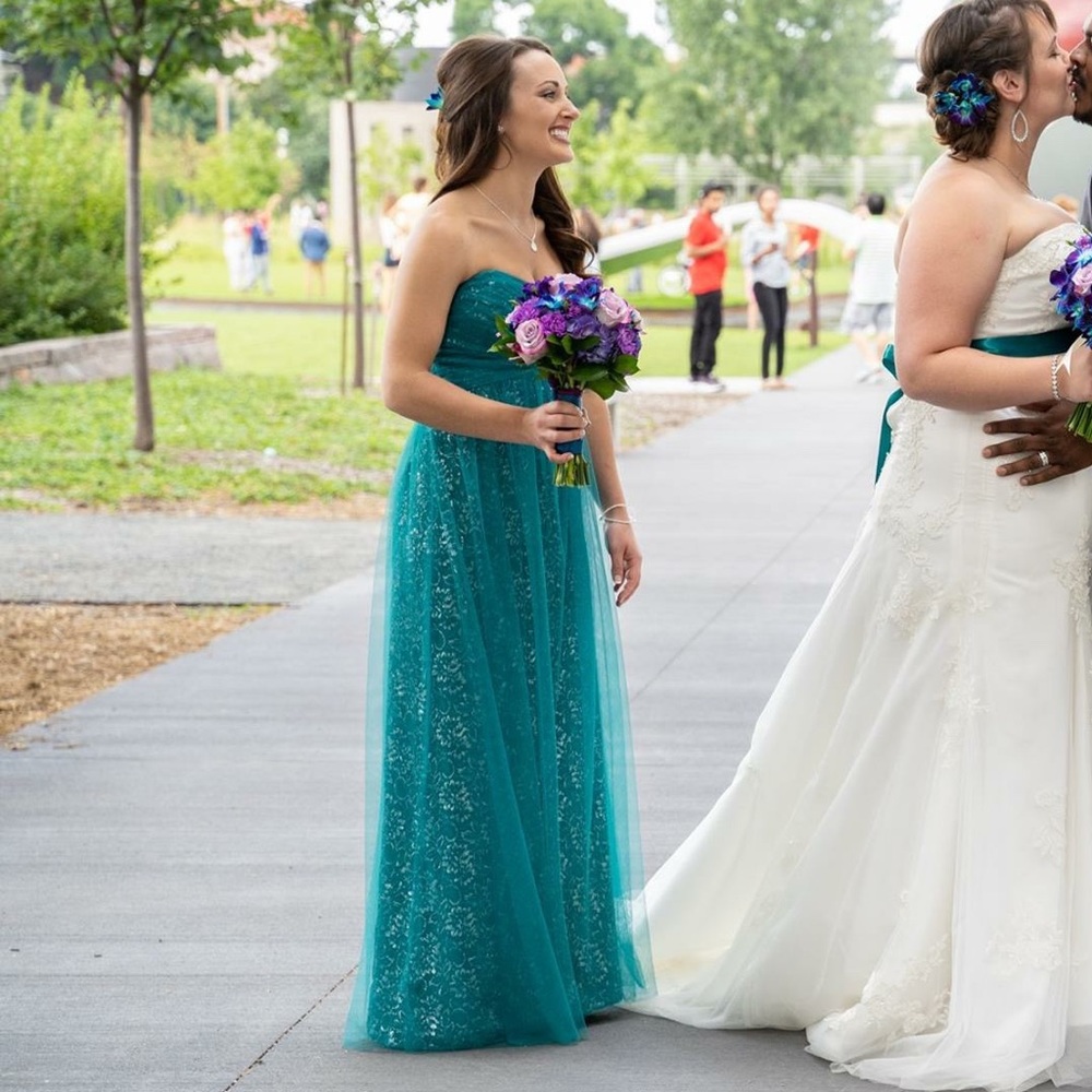 Teal Beautiful Formal Gown! Prom?!? - Gem